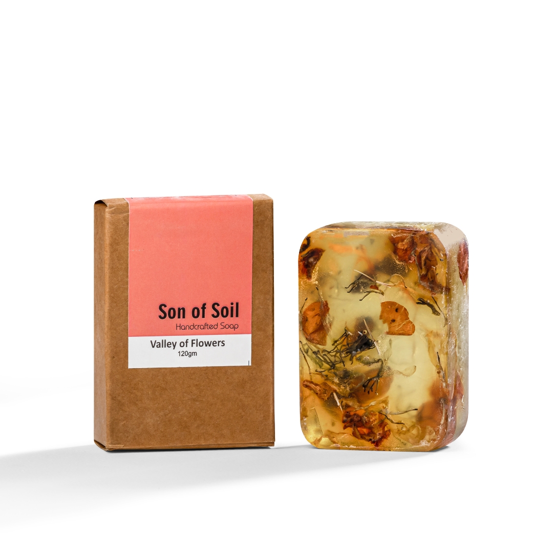 Soap | (Valley Of Flower) – Handcrafted – Son Of Soil – 120gm - Son Of ...